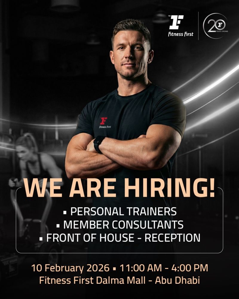 Fitness First Walk in Interview in Abu Dhabi May 2026