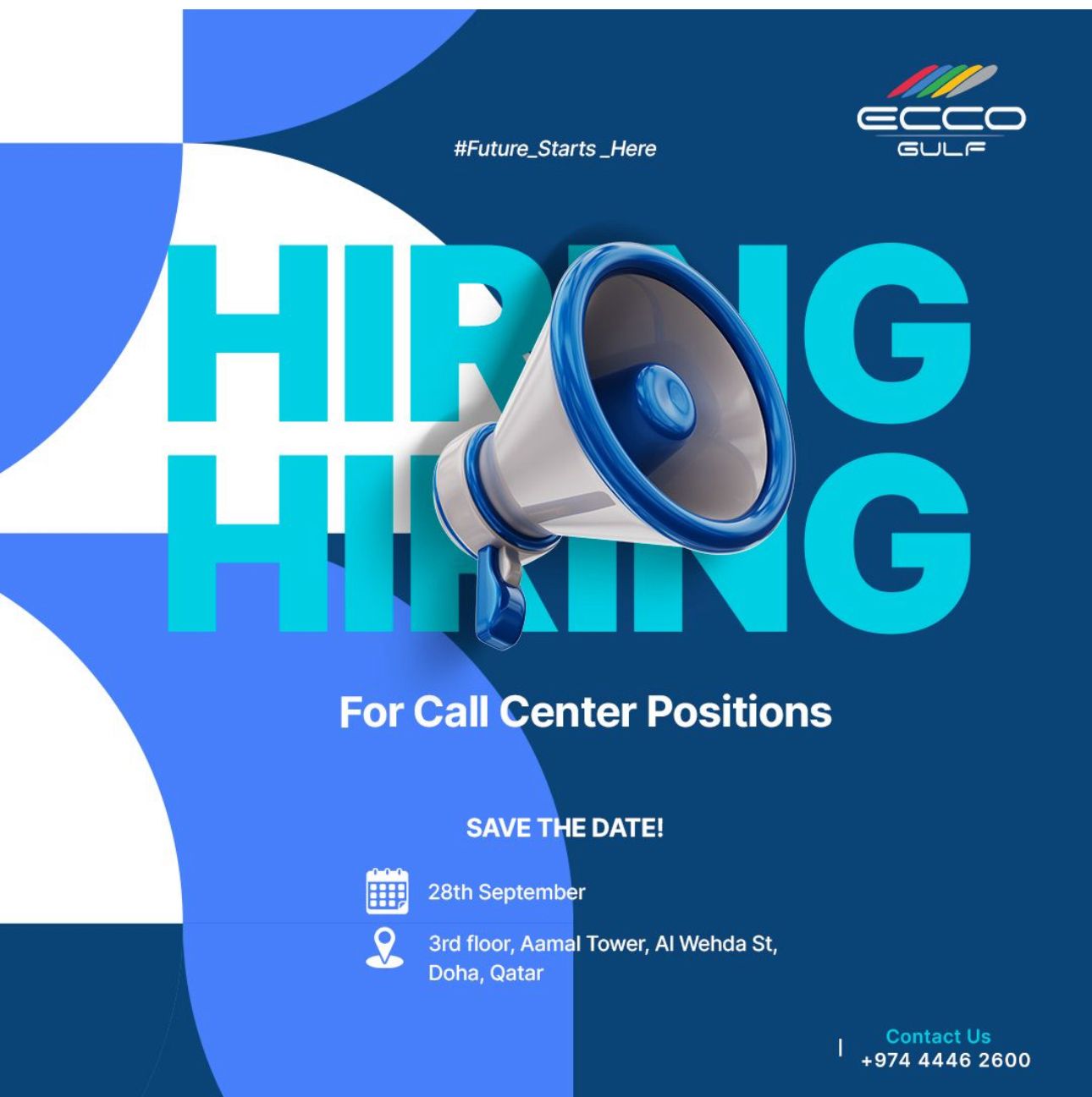 ECCO Gulf Walk in Interview in Qatar