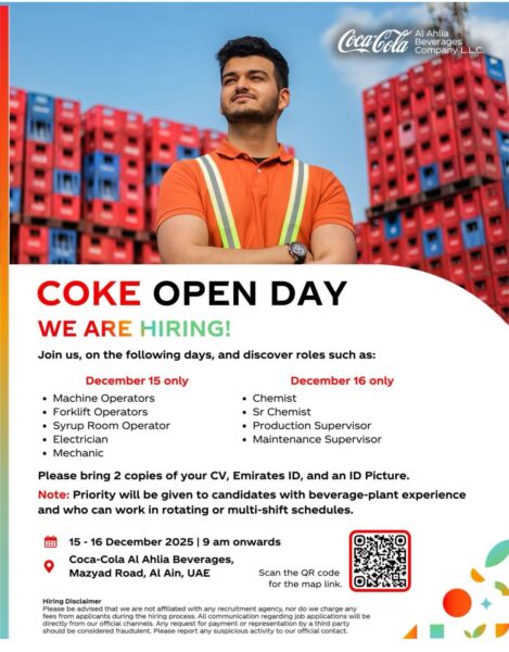 Coke Open Day in Al Ain