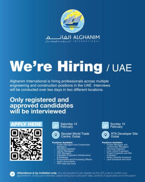 Alghanim International Walk in Interview in Dubai