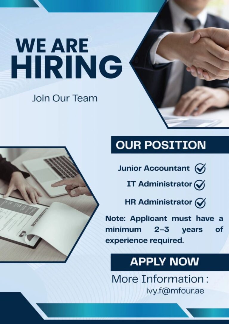 M Four Group Recruitment in Dubai