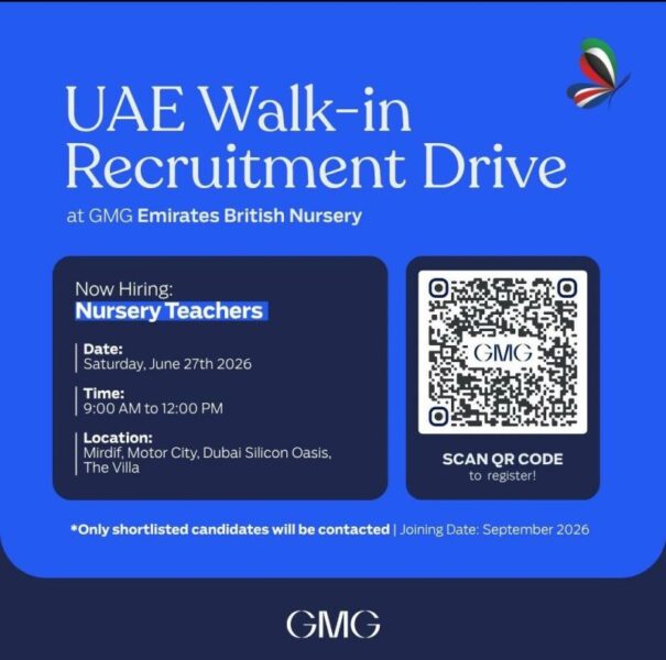 GMG Open Day Recruitment in Dubai