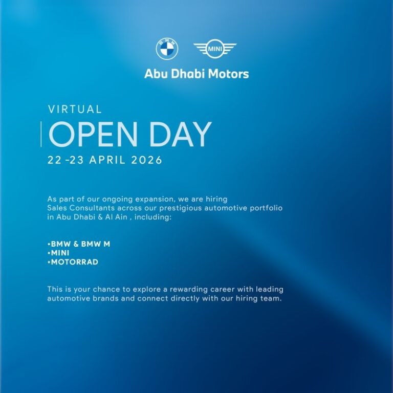 Abu Dhabi Motors Virtual Open Day